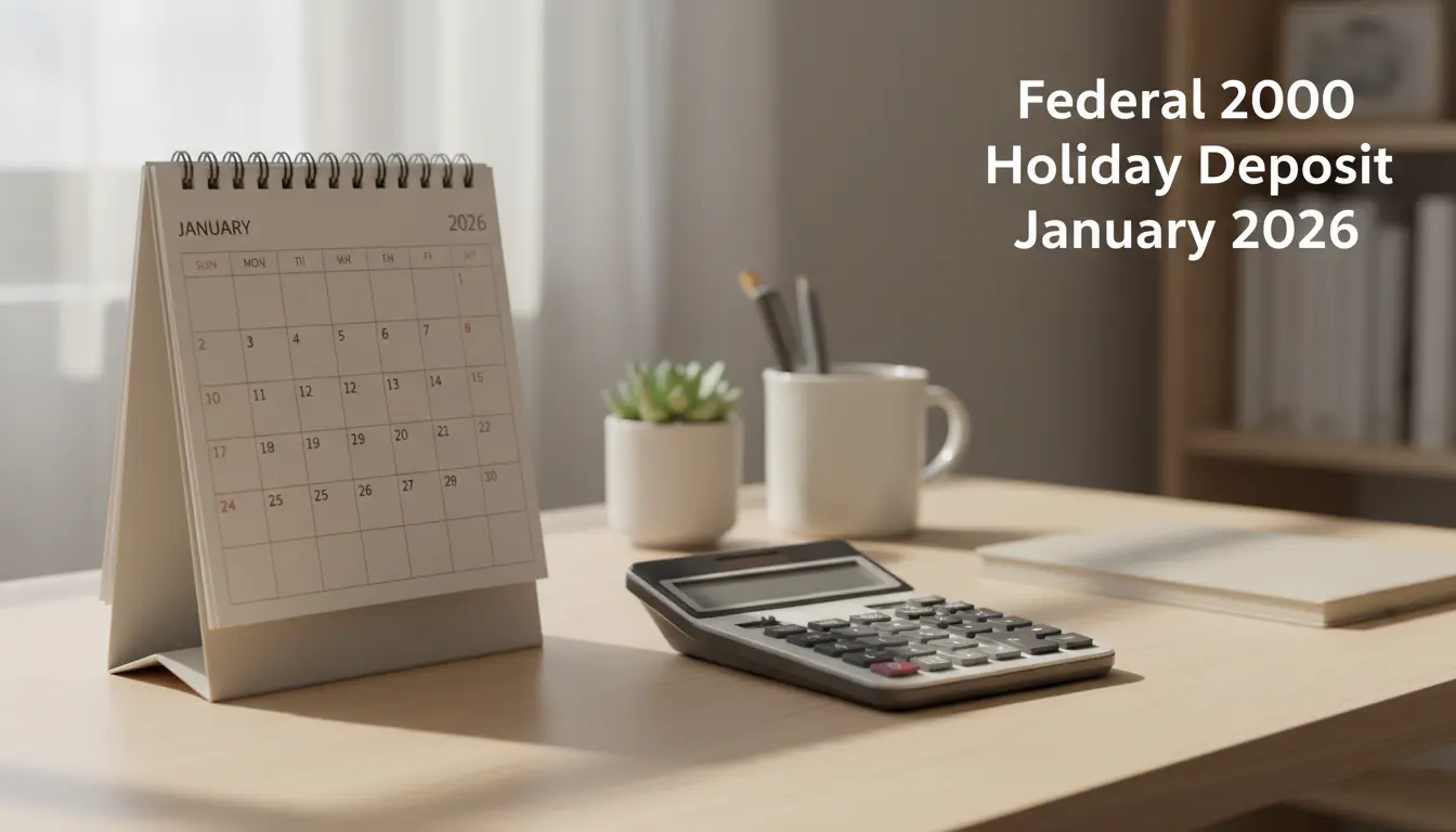 Federal $2,000 Holiday Deposits January 2026: Eligibility and Deadlines ...